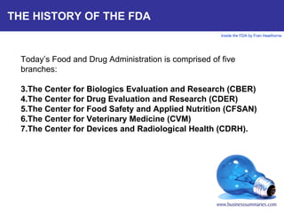 Inside the FDA | PPT