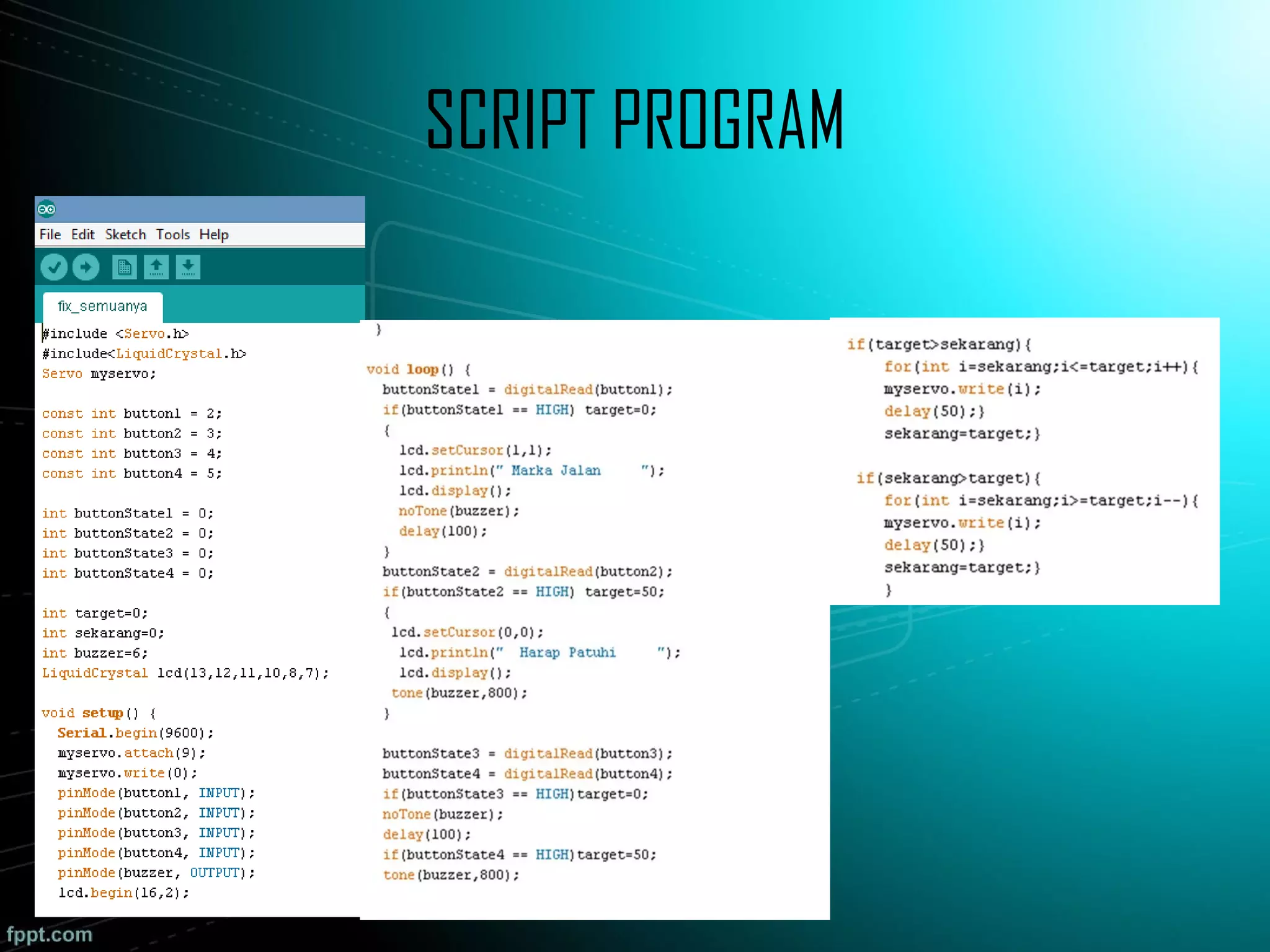 Railway Crossing Gate Simulation using Arduino Uno by Group 7 | PPT