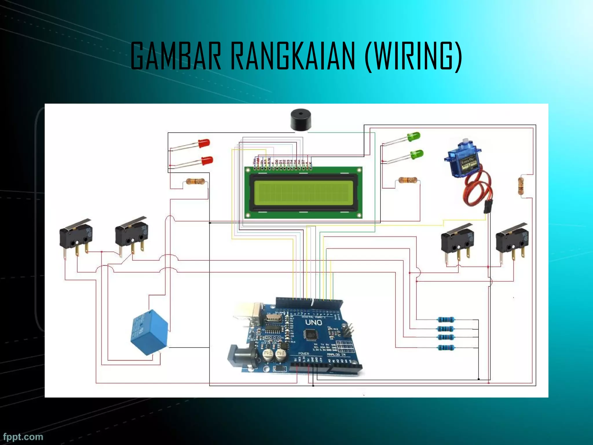 Simulasi Pintu Perlintasan Kereta Api Otomatis Berbasis ARDUINO UNO | PPT