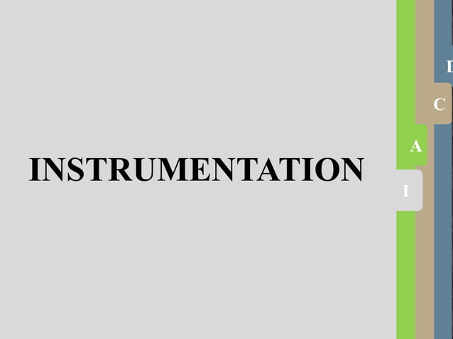 Ppt instrument | PPT