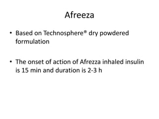 Ppt Insulin delivery systems | PPTX