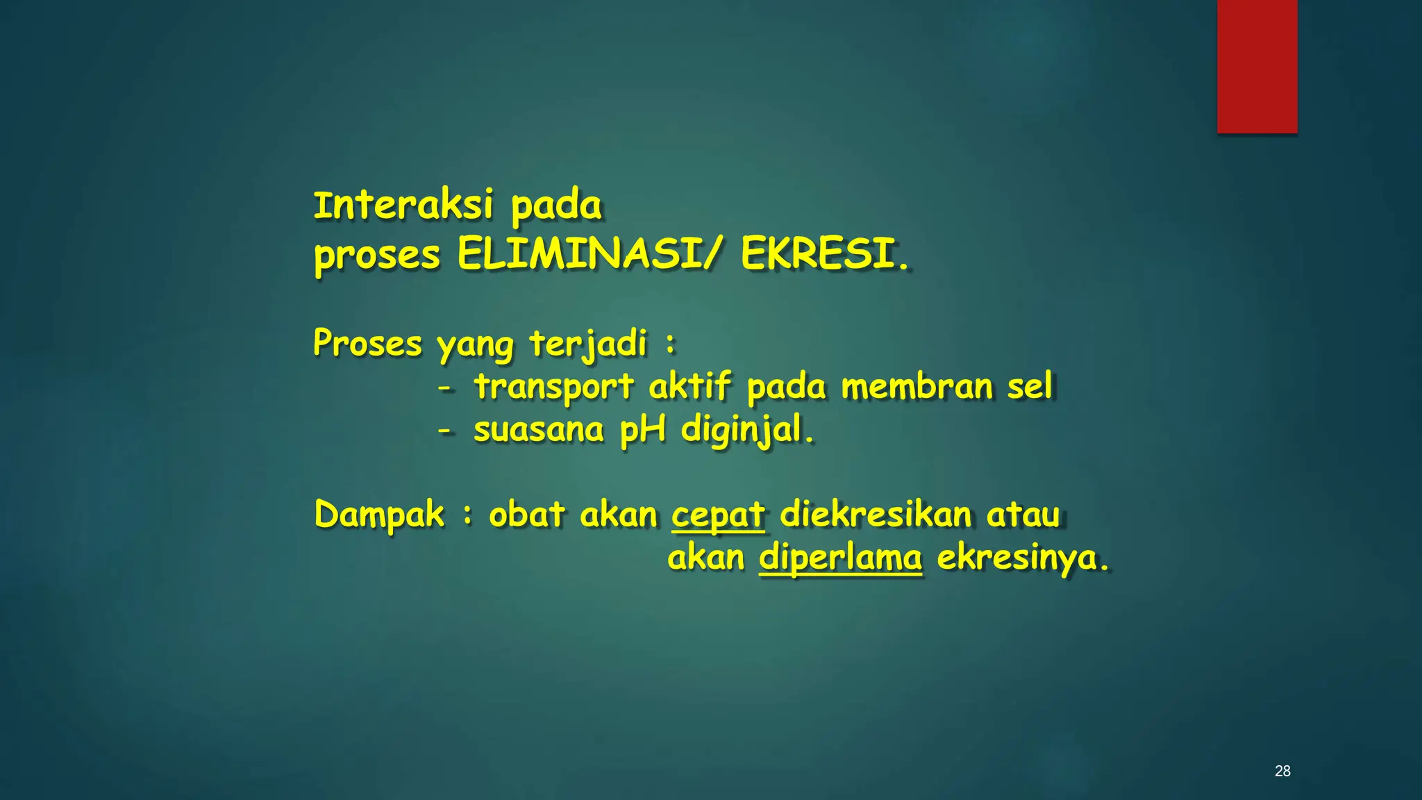 PPT FARMAKOKINETIK Interaksi obat makanan | PPTX