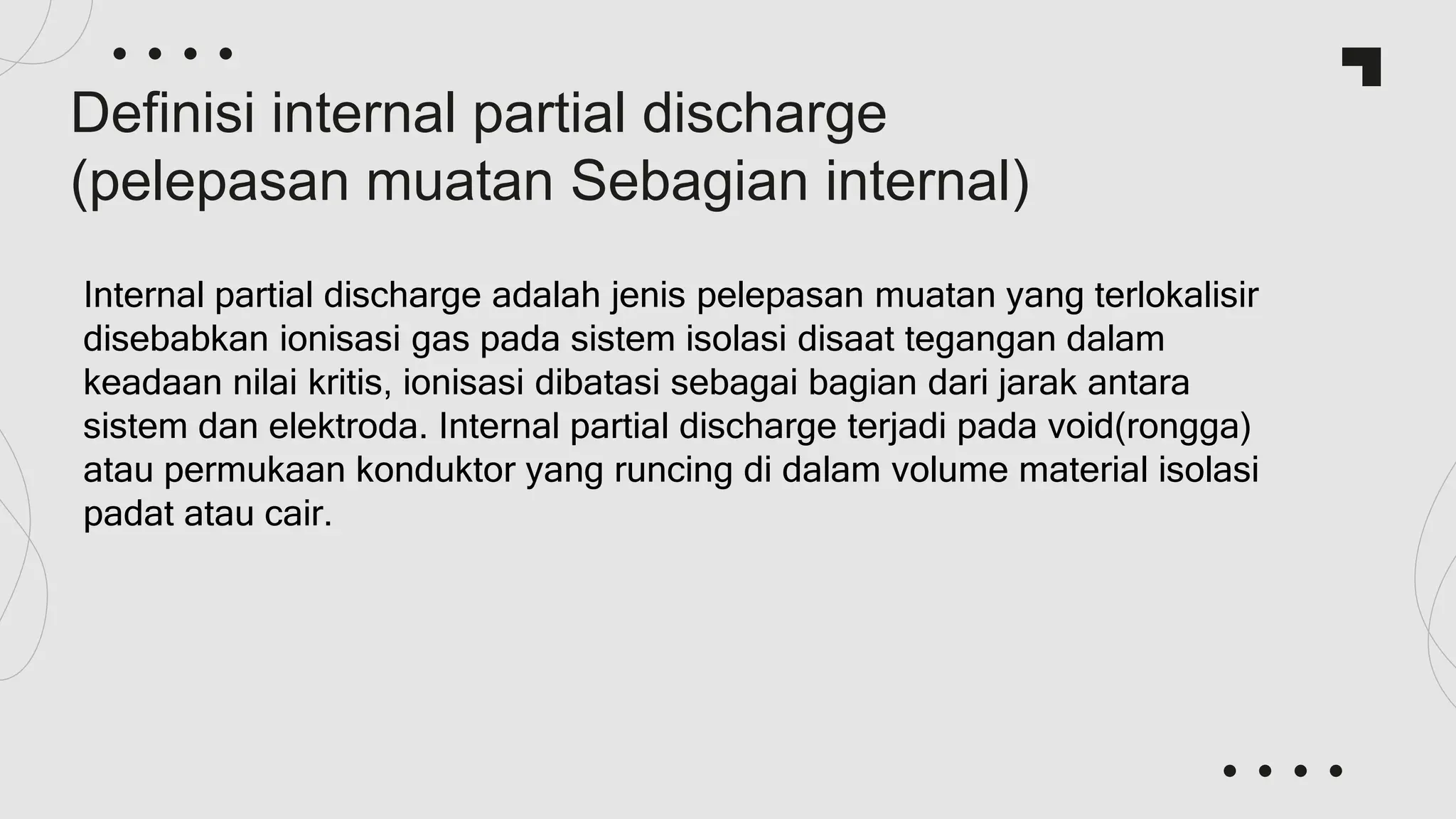 PPT Internal Partial Discharge[1]..pptx