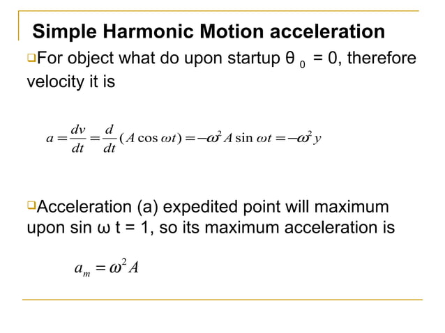 Ppt Vibration Motion (Simple Harmonic Motion) | PPT