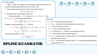 ppt Interpolasi Spline metode numerik.pdf