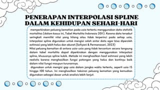 ppt Interpolasi Spline metode numerik.pdf
