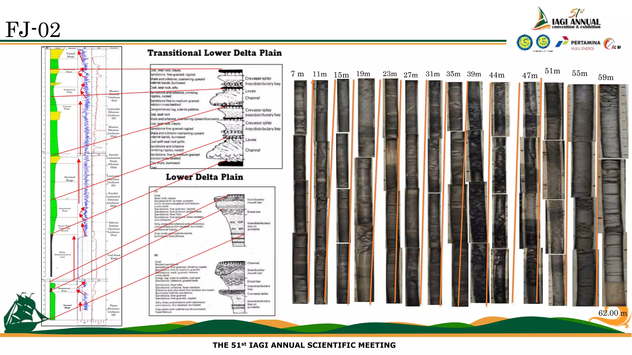 Interpretation of the Depositional Environment at Wells FJ-01 and FJ-02 ...