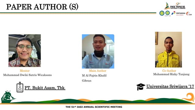 Interpretation of the Depositional Environment at Wells FJ-01 and FJ-02 ...