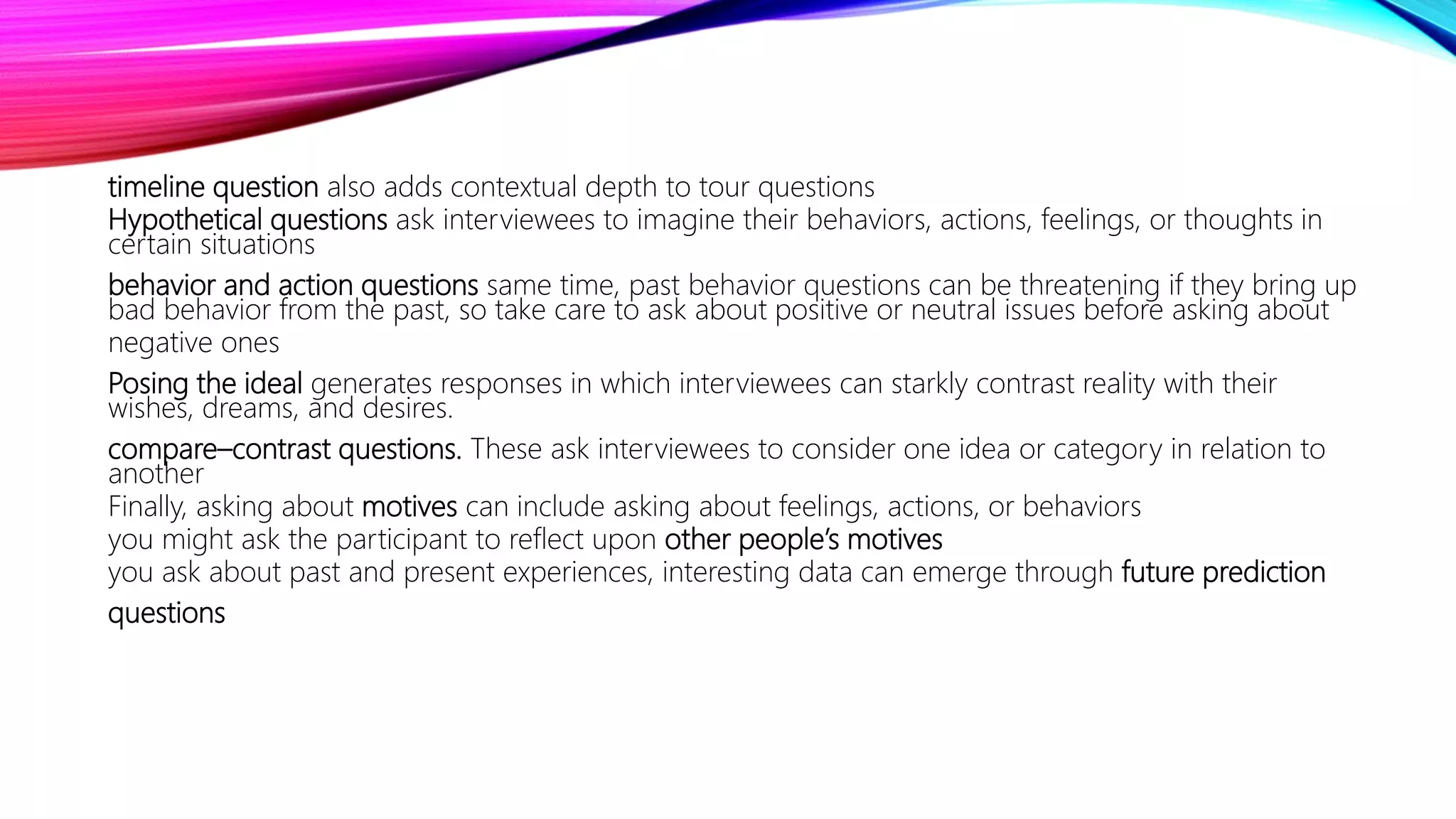 Ppt sampling and interview | PPT