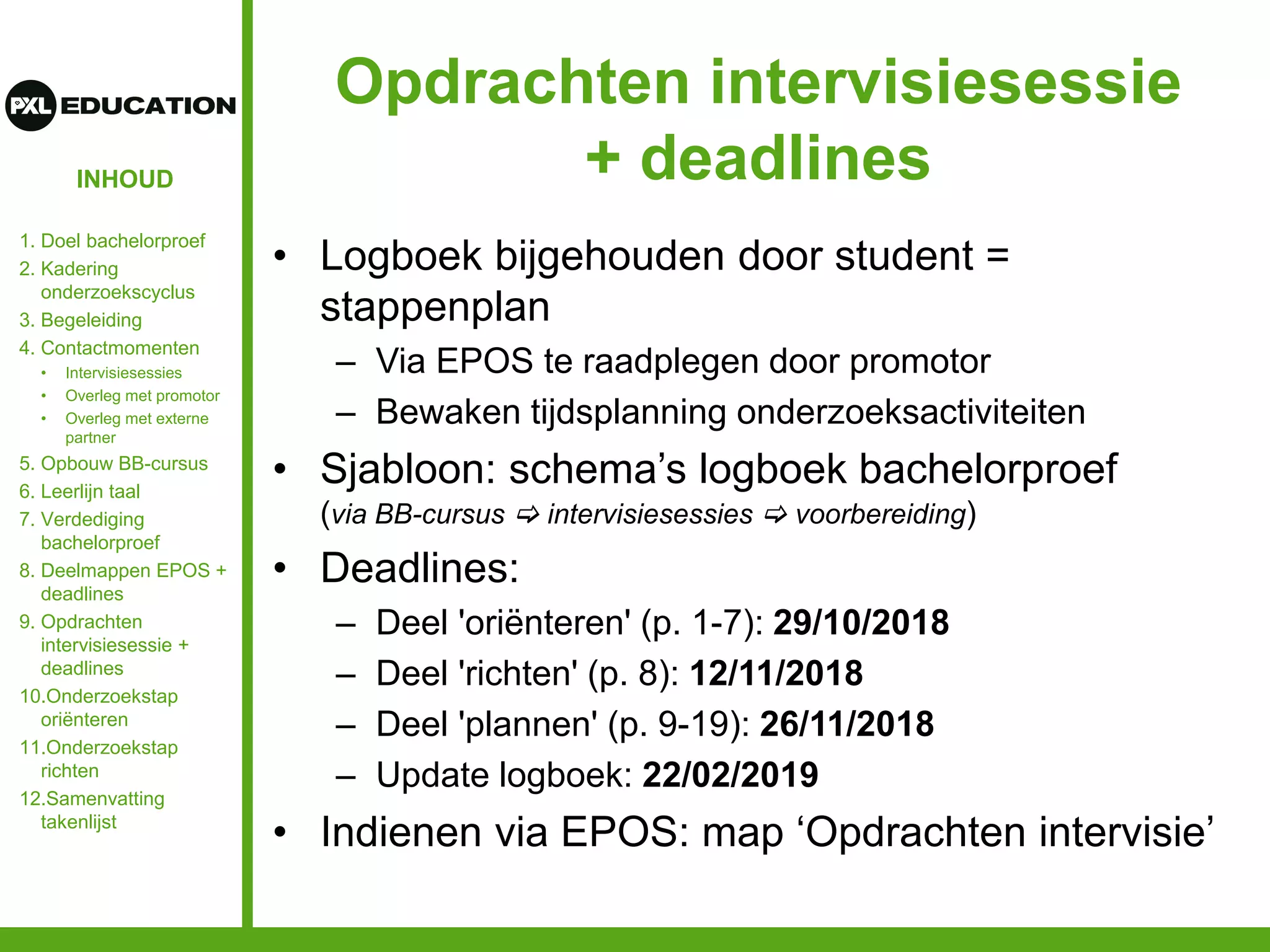 PPT intervisiesessie 1 | PPTX