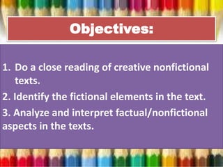PPT INTRODUCTION CREATIVE NONFICTION.pptx