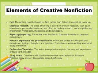 PPT INTRODUCTION CREATIVE NONFICTION.pptx