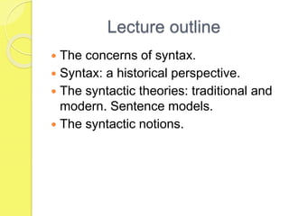 PPT _ Introduction to Syntax.pptx | Programming Languages | Computing