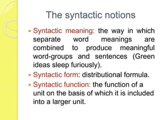 PPT _ Introduction to Syntax.pptx | Programming Languages | Computing