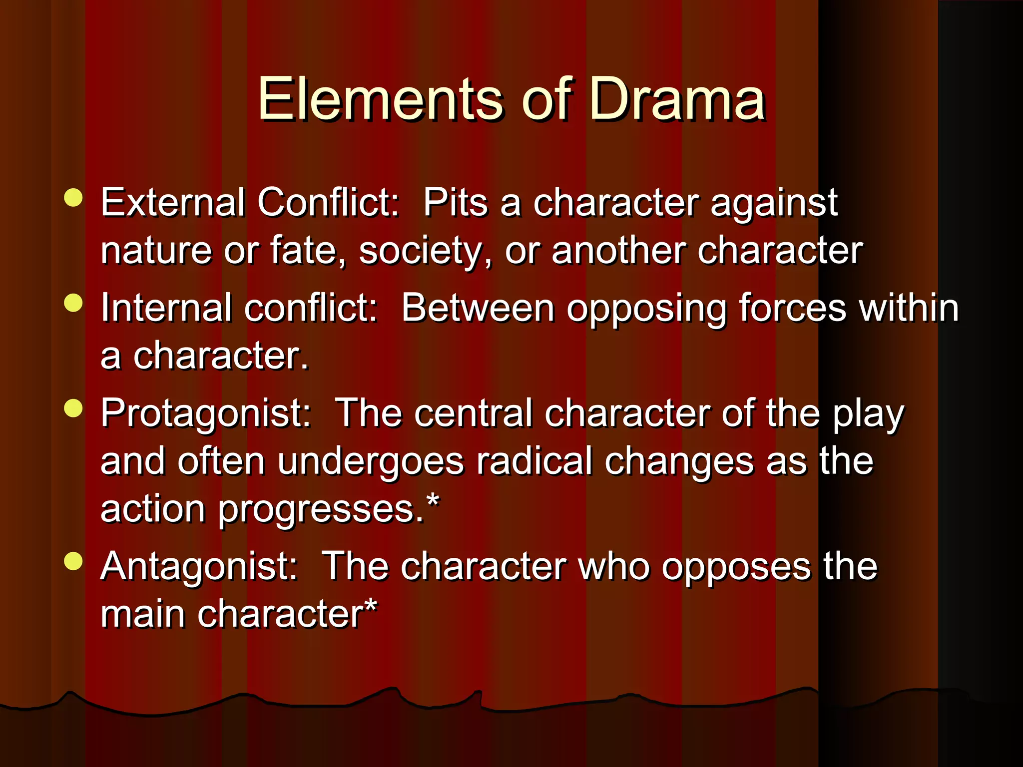 Ppt intro to drama | PPT