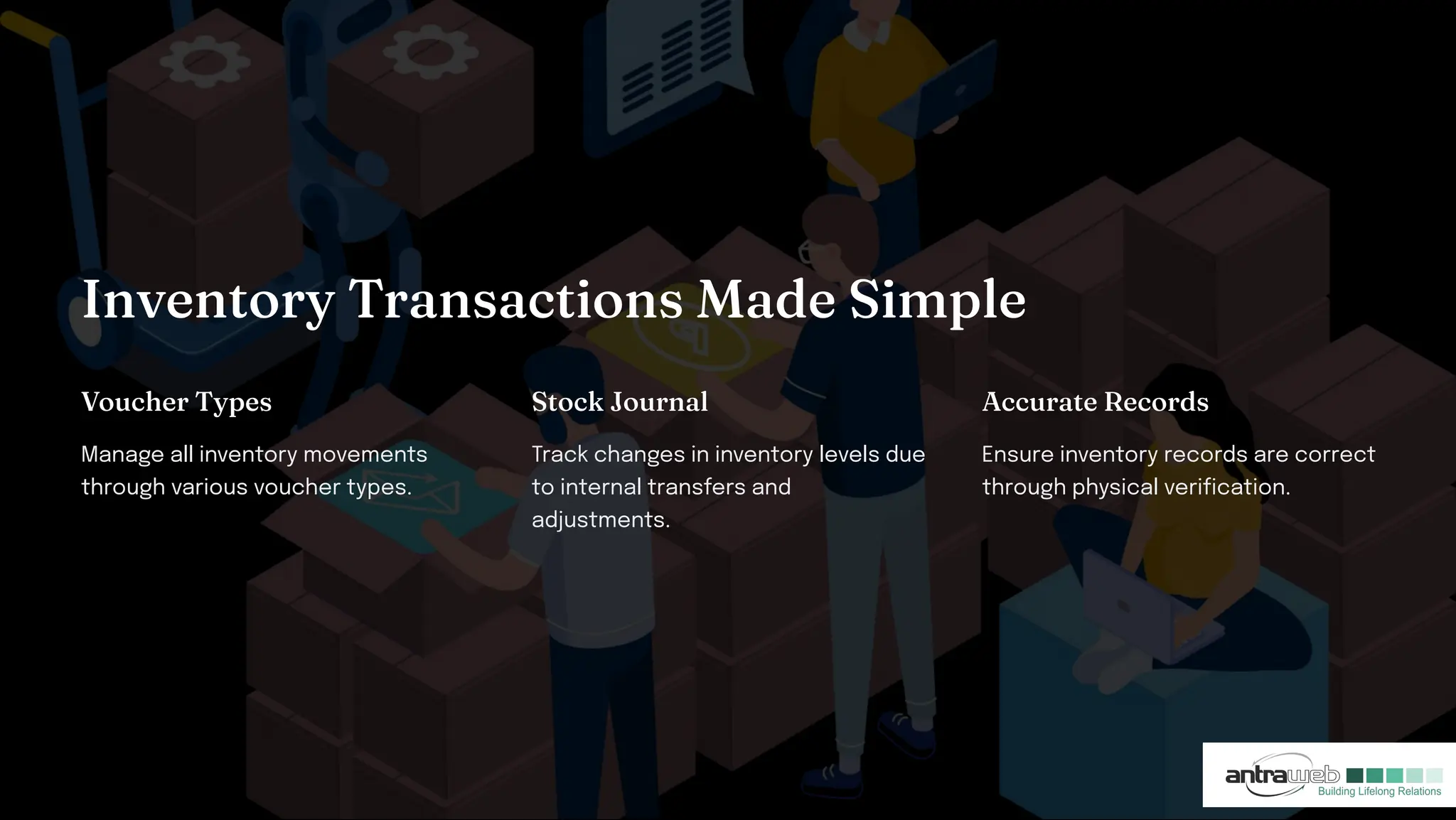 Inventory Management in TallyPrime - Antraweb Technologies | PPT