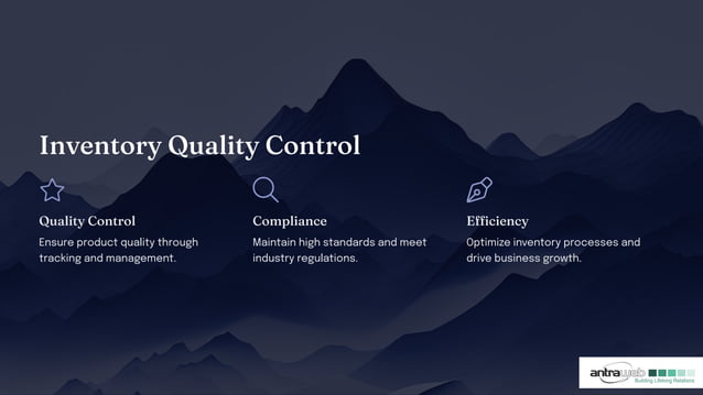 Inventory Management in TallyPrime - Antraweb Technologies | PPT