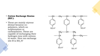PPT Ion exchange process chemistry .pptx