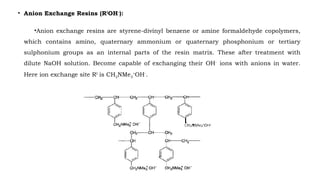 PPT Ion exchange process chemistry .pptx