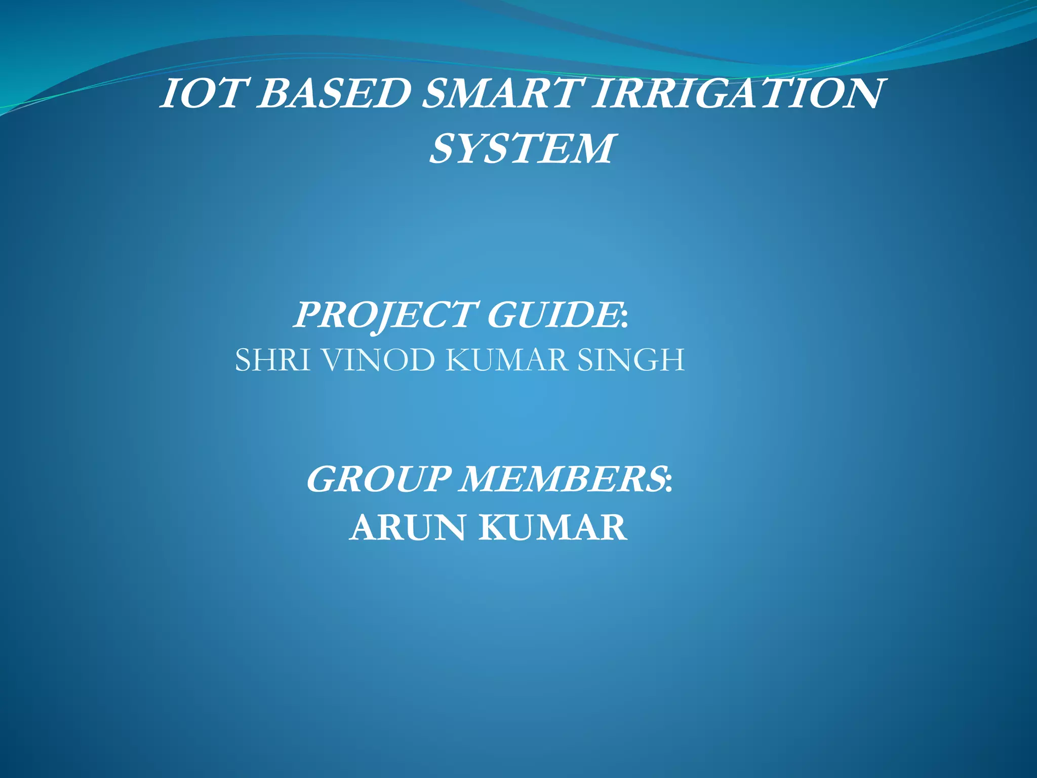 PPT iot based smart rrigration system pptx.pptx