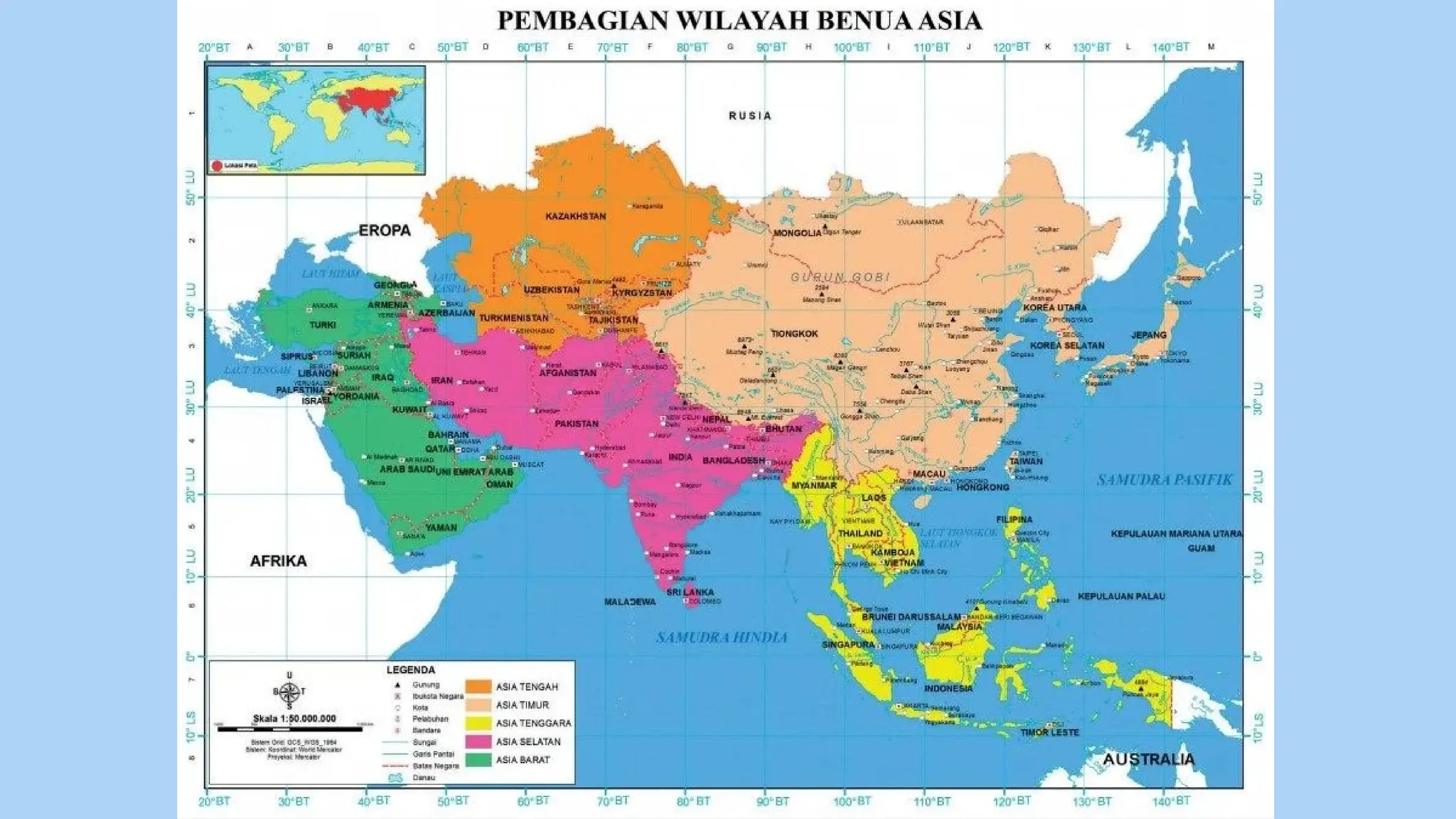 PPT IPAS KELAS 6 BAB 3 6 BENUA DI DUNIA.pptx
