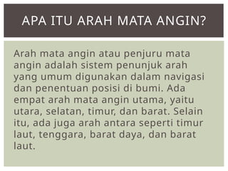 ppt ipas denah tempat tinggal.pptx untuk mata kuliah pkm | PPTX