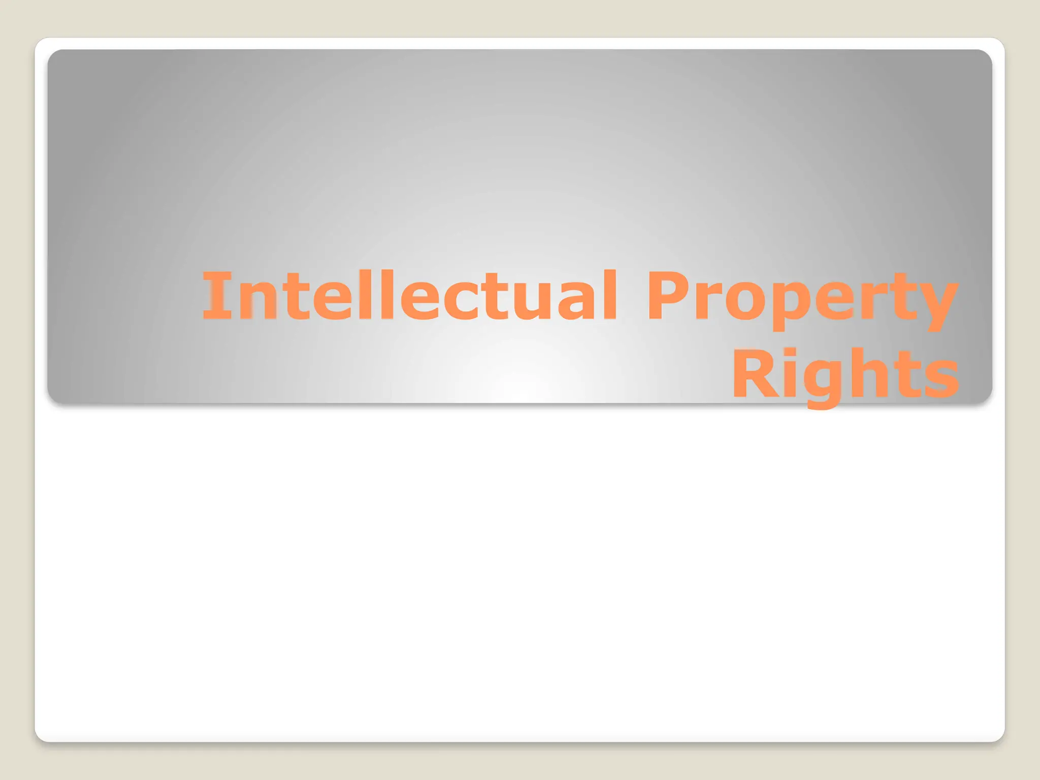 PPT (IPR).pptx presentation .............. | PPTX