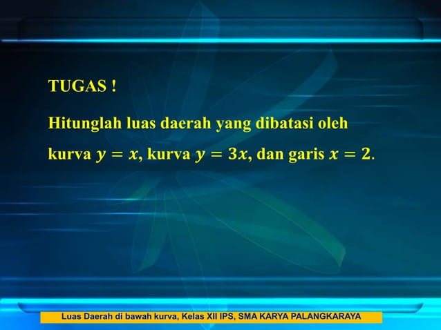 Presentasi Integral | PPTX