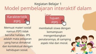 MODEL INTERAKTIF DALAM PEMBELAJARAN IPS DI SD | PPTX