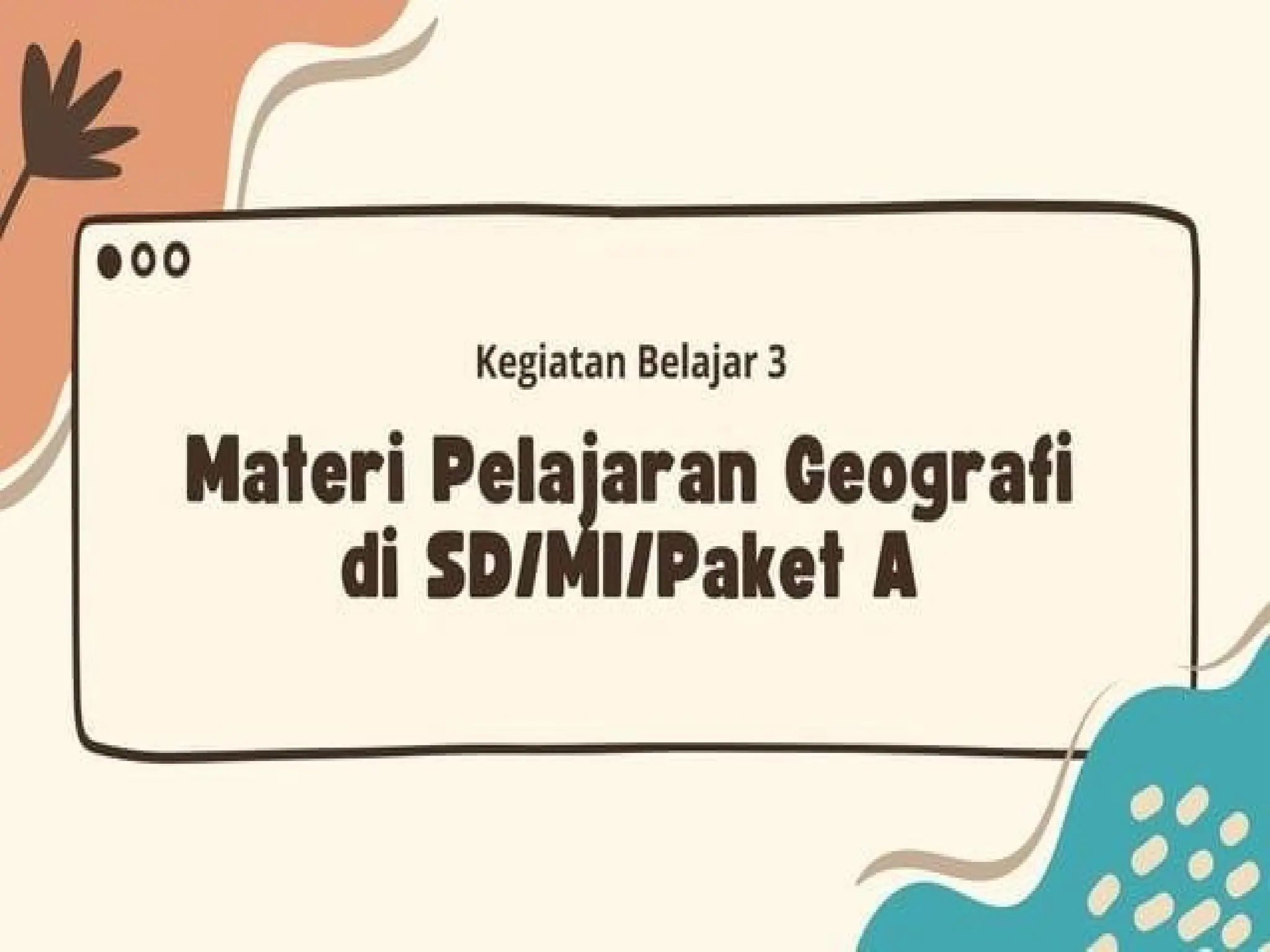 PPT Konsep dasar geografiiii modul 5 mata kuliah konsep dasar ips di SD ...