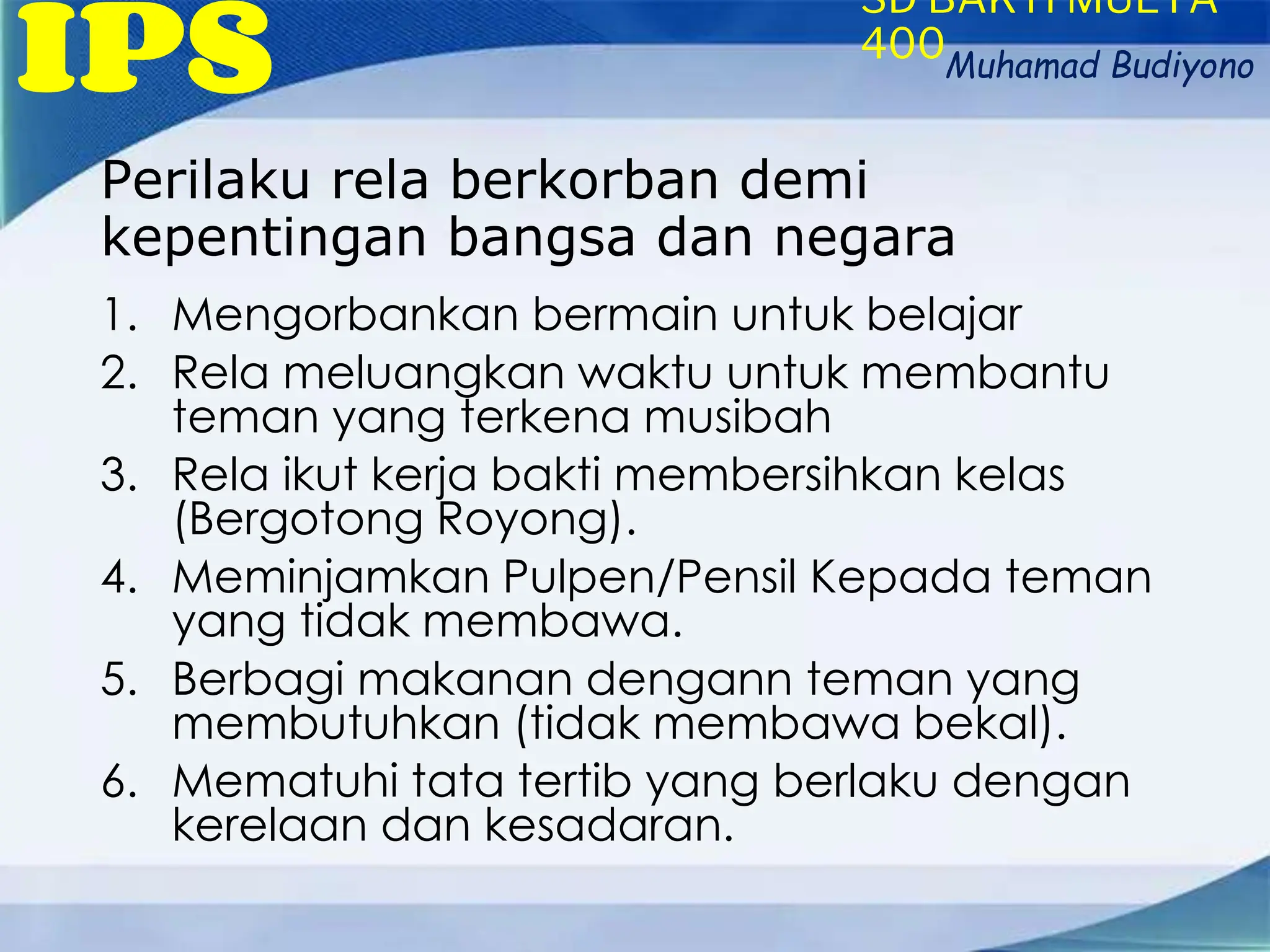 IPS TEMA 6 - kelas 6 SD : Kemerdekaan Indonesia | PPTX