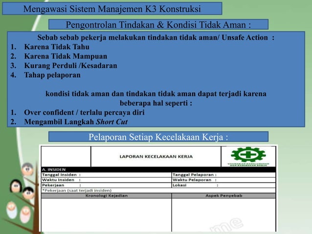 Contoh Ppt Iqbal Petugas K3 Konstruksi Ppt