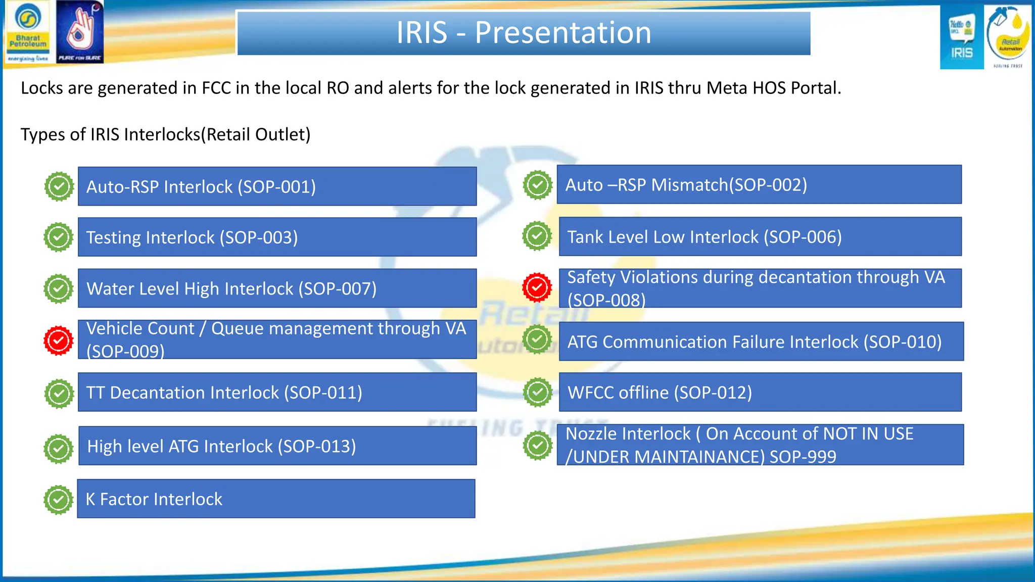 PPT IRIS for bharat petroleum corporation limited | PPTX