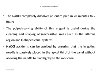 Dental pulp irrigation steps of procedures.pptx