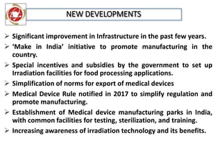 Symec Engg. - Irradiation | PPTX | Agriculture | Industries