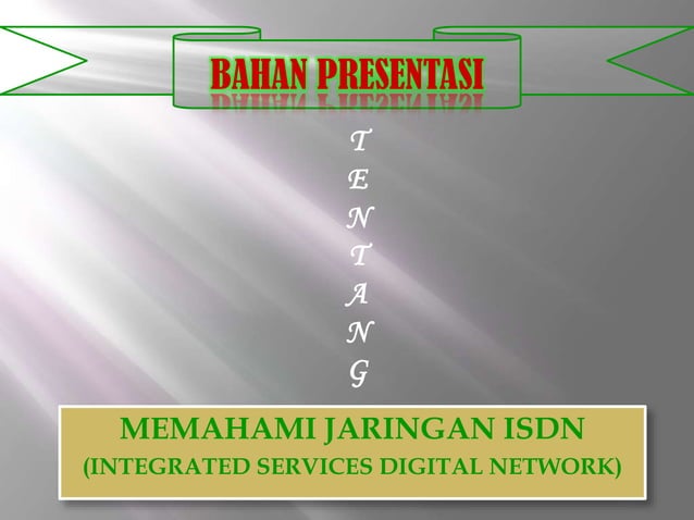 Jaringan ISDN | PPT