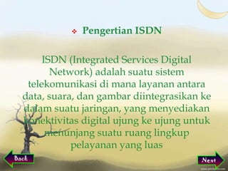 Jaringan ISDN | PPT