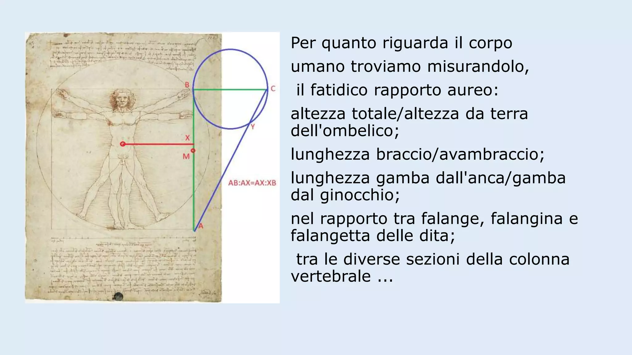Ppt i segreti della matematica michelangelo copia | PPTX