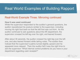 Investigation Interviews: Building Rapport | PPTX