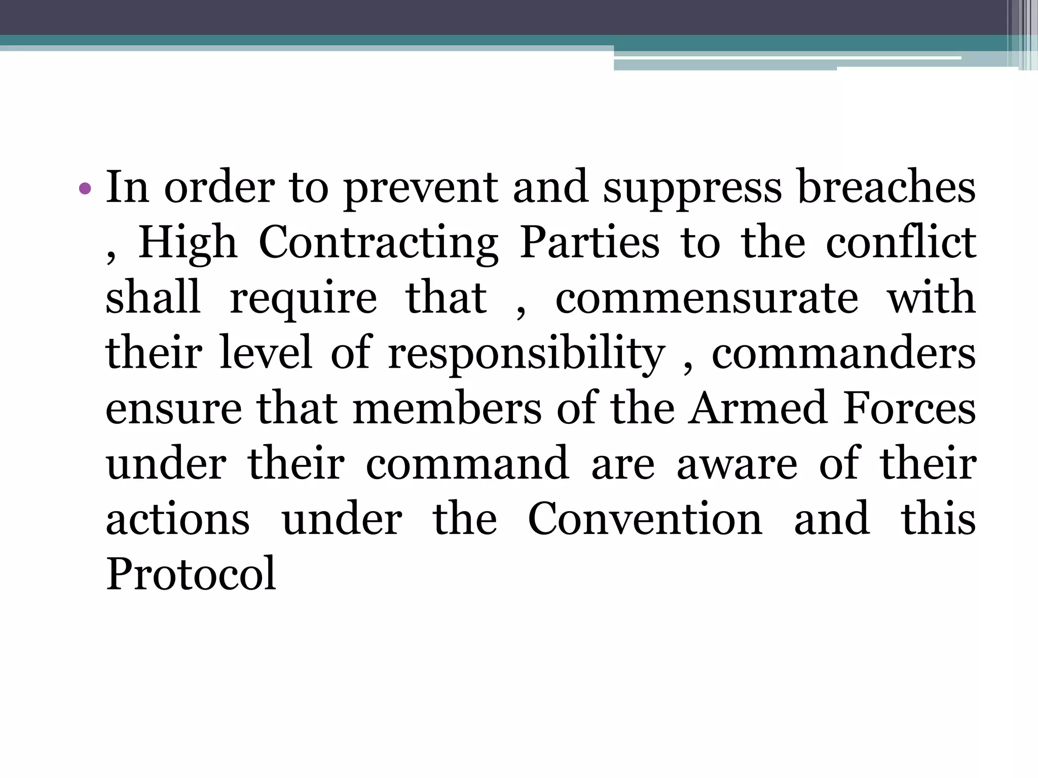 Command responsibility | PPTX