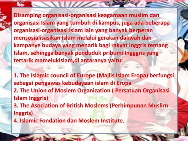 PPT Islam Modern di Inggris | PPTX