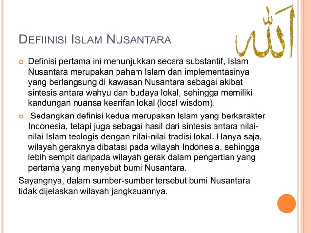 PPT ISLAM NUSANTARA SUDJOKO.pptx