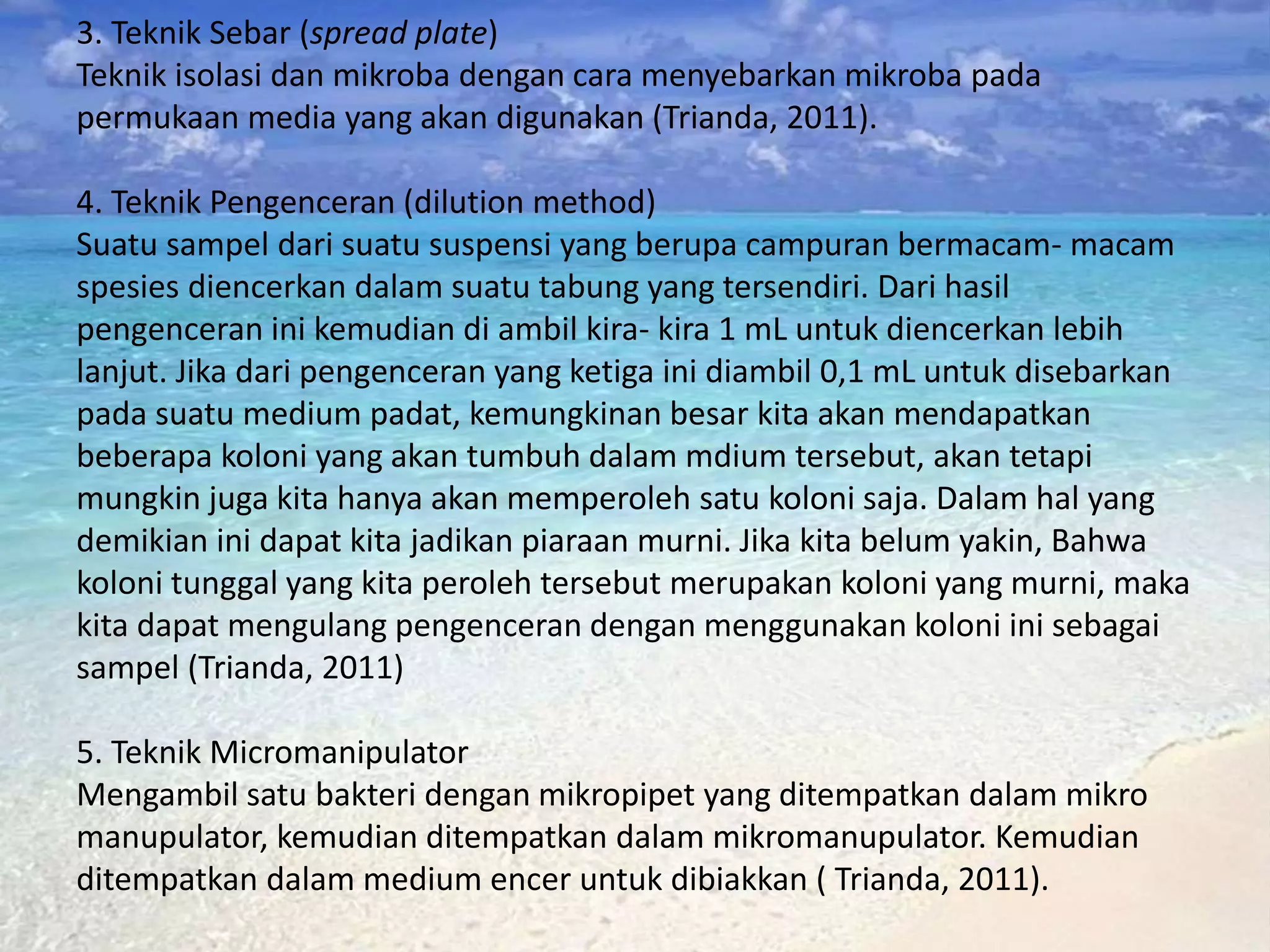 Ppt isolasi, identifikasi dan pewarnaan mikroorganisme | PPTX