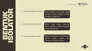 PPT ISOLATOR CAIR isolator cair padat dan | PPTX