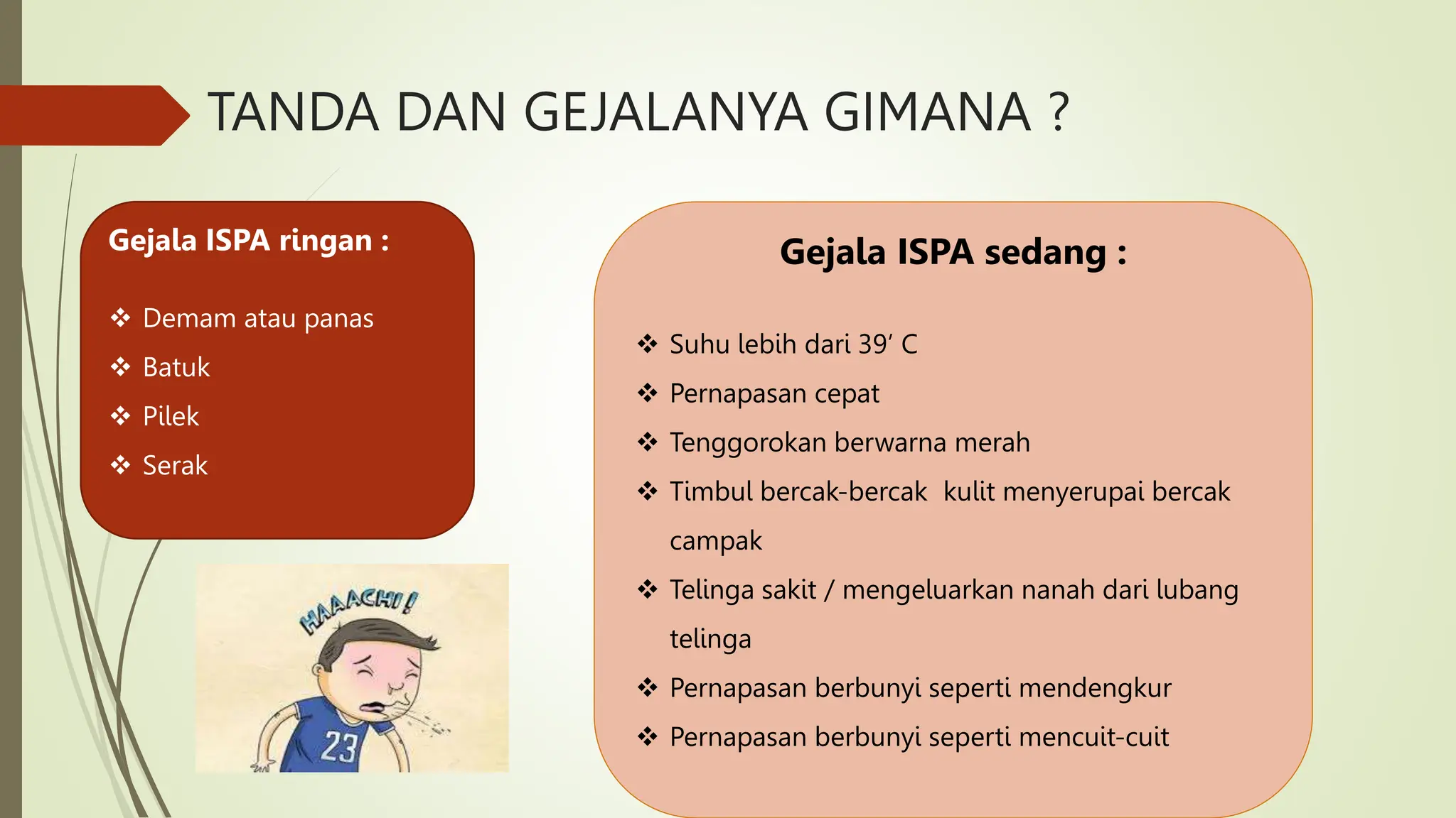 PPT ISPA infeksi saluran pernafasan atas | PPTX