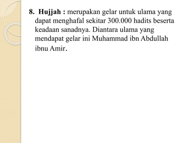 Istilah Ulumul Hadits | PPT