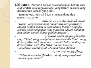 Istilah Ulumul Hadits | PPTX