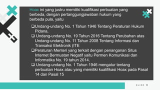 PPT Hoax dalam kacamata hukum pidana.pptx
