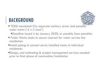 PPT Item # 10 - Water Main Engineer Project Task Order | PDF