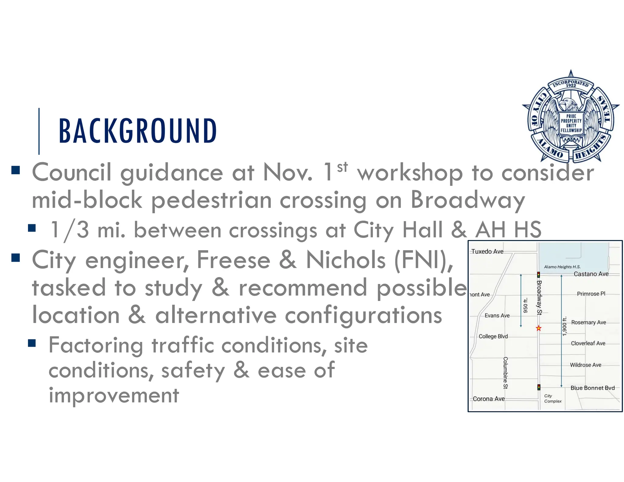 PPT Item # 12 - Midblock Pedestrian Crossing Improvement | PPT